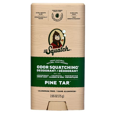 Dr Squatch Natural Mens Deodorant Odor Squatching Aluminum Free