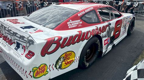 Dale Earnhardt Jr Reveals Budweiser Mlb Car For Upcoming Cars Tour