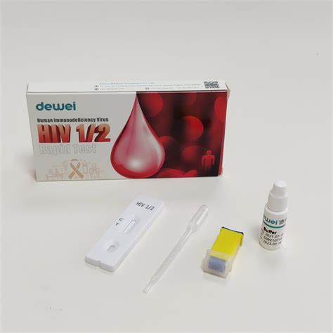 High Accurate Rapid Test Strip For Home Self Testing Hiv 12 Rapid Test Hiv 12 Rapid Test And