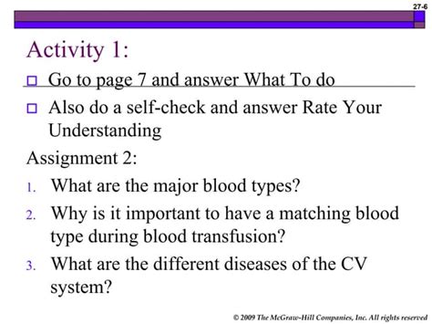 The Circulatory System Grade 9 Ppt