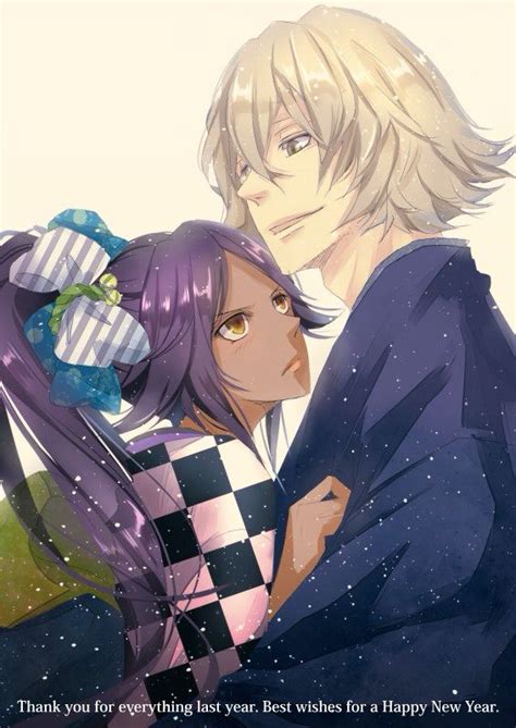 So Cute Together Kisuke And Yoruichi From Bleach