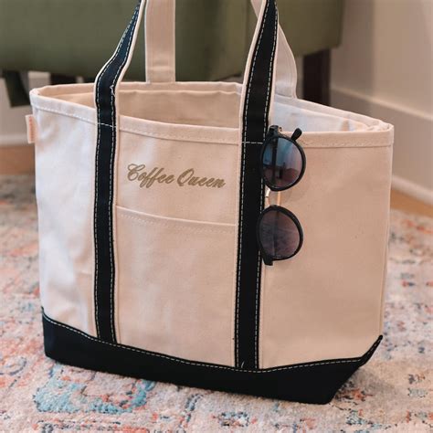 Ll Bean Tote Personalized Etsy