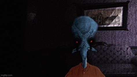 Cursed Squidward Imgflip