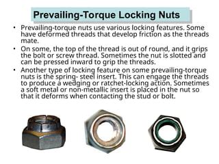 Fastenersand Keys For Engineering Designppt