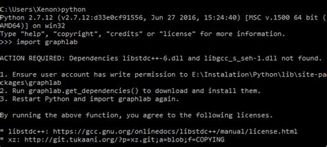 Python Issues Downloading Graphlab Dependencies Getdependencies