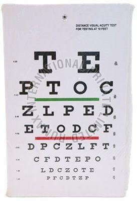 Snellen Chart Exporterwholesale Snellen Chart Supplier From Delhi India