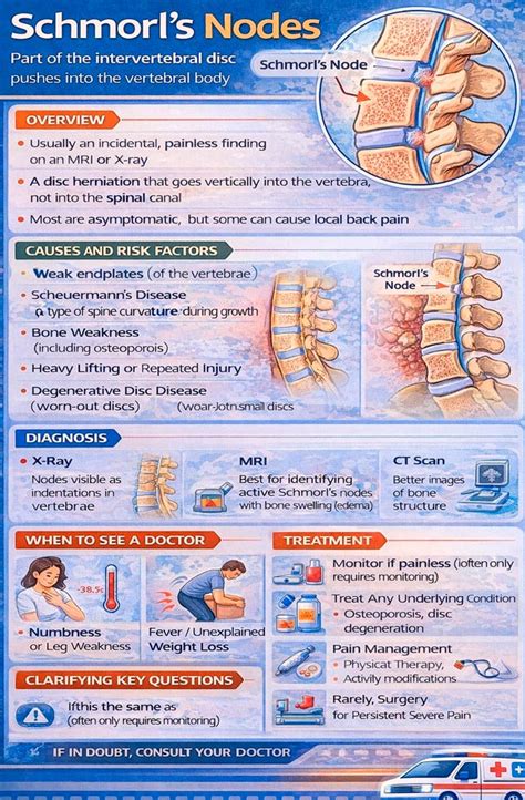 Schmorls Nodes Causes Symptoms Diagnosis And Treatment Health