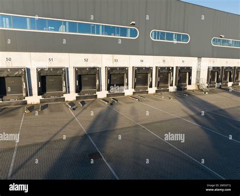 Loading Bay Dock Warehouse Loading And Unloading For Distribution