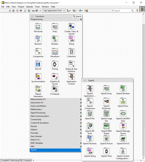 Openg Toolkit Wku Labview Academy