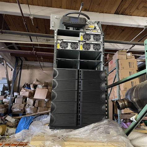 Liebert Aps Modular Ups System 9kva 7 2kw N 1 Output 208 120v As3 S