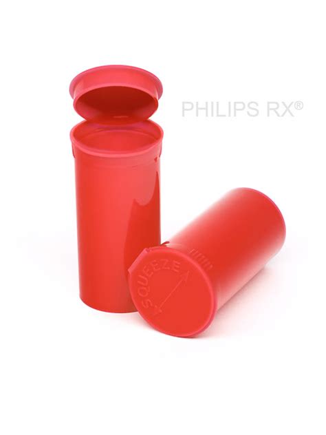 Philips Rx® 116 Dram Opaque Strawberry Cr Pop Top Pre Roll