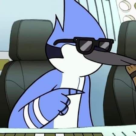 Mordecai Regular Show Pfp