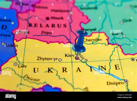 XXX Map XXX Pin Map Close Up Of XXX Map With Red Pin Map With Red Pin Point Of XXX In YYY