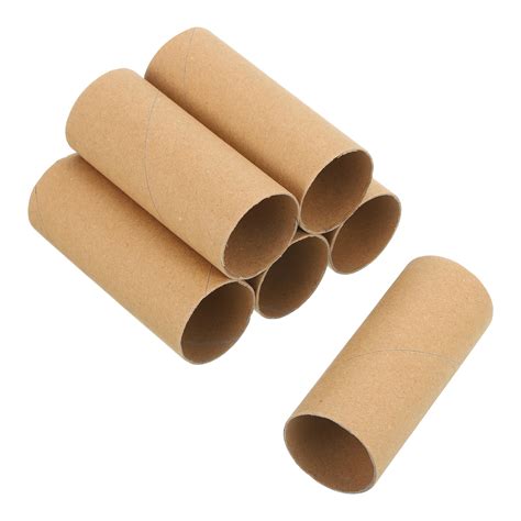 Uxcell 6 Pack Cardboard Tubestoilet Paper Rolls Corrugated Roll394x1