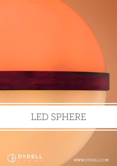 Led Sphere Pendant Lamp By Dydell