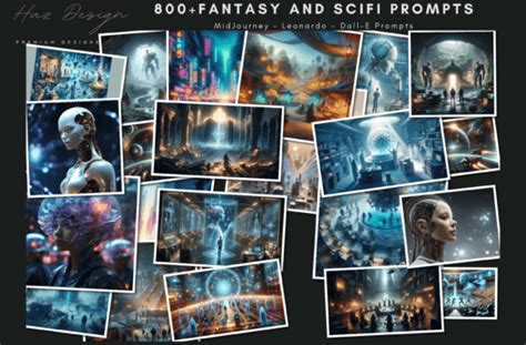 800 Fantasy And Sci Fi Mj And Dall E Promt Graphic By Atacanwoodbox · Creative Fabrica