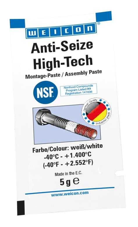 Weicon Anti Seize High Tech Assembly Paste Oceansin