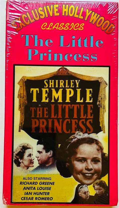 The Little Princess Shirley Temple Vhs Sealed Etsy