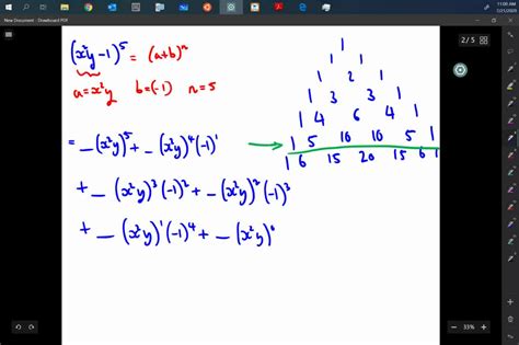 SOLVED Use Pascals Triangle To Expand The Expression Left X Y Right