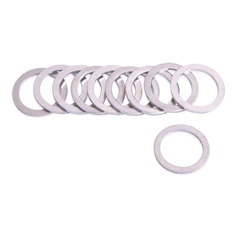 Wmp Crush Washer Aluminium 18 X 24 X 15 100 Pack Whitesmoto