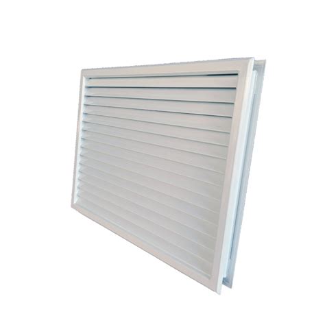 Aluminum Fresh Louver Bathroom Decorative Door Ventilation Grille