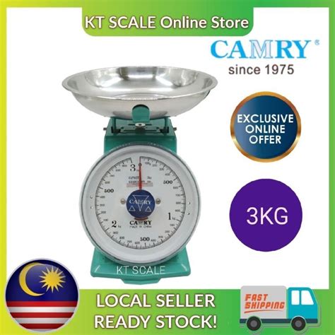 1kg 2kg 3kg Okazawa Camry Metal Spring Scale Shopee Malaysia