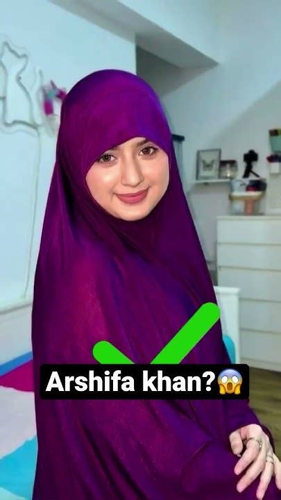 Famous Tiktoker Arshifa Khan Then🆚now😱 Shorts Youtubeshorts Short Youtube