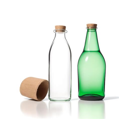 Premium Photo Empty Oil Bottles