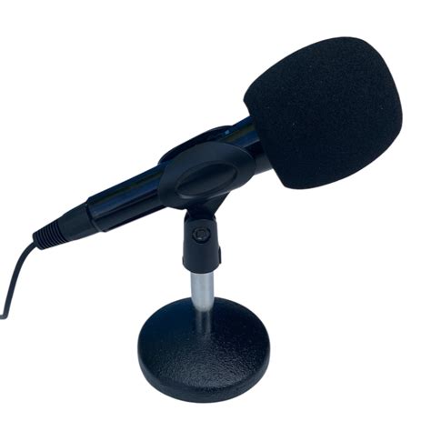 Prop Hire 70s Style Desk Microphone Seventies 1976 Practical