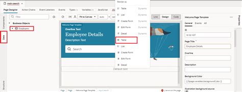 Use Redwood Welcome Template In Oracle Visual Builder Techsupper
