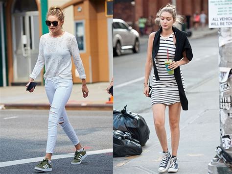 White High Top Converse Celebrities