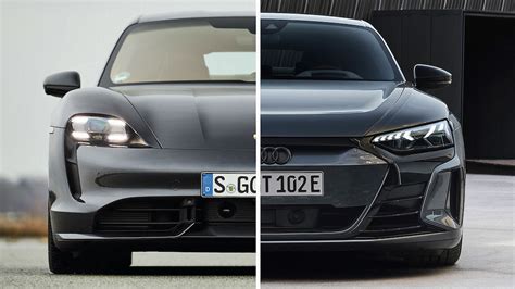 Porsche Taycan Vs Audi E Tron Gt 2021 Neuvorstellung Elektro