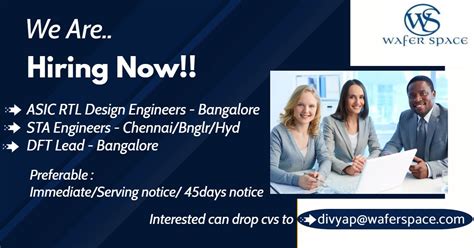 Divya Prasanna P On Linkedin Hiring Opportunity Rtl Asic Dft