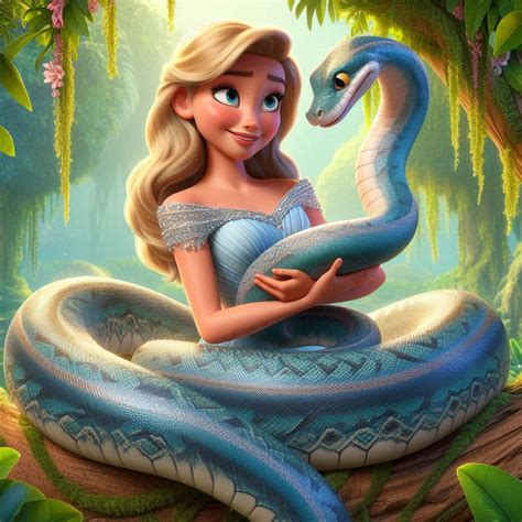 Pythons Loving Their Princess 30 By Nathanhaworth On Deviantart