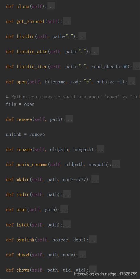 Python Paramiko的opensftp实现文件传输paramiko Open Csdn博客