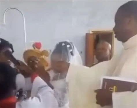 Video Priest Apologises Reveals Why He Knocked Altar Boys Head