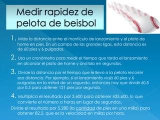 ¿cómo Se Puede Medir La Rapidez En Personas Y Objetos En Algunos