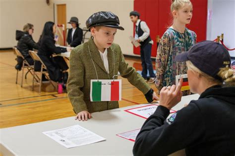 Saint Georges School Photos From Ls Ellis Island Immigration Simulation