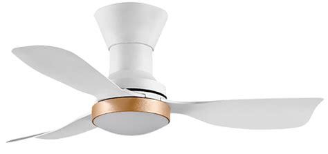 Km Lighting Deka Dc Motor Ceiling Fan 34 Concept Mini Led White