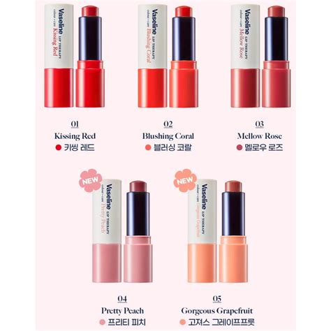 Vaseline Lipstick Lip Balm Therapy Colour Care 42g Pretty Peach