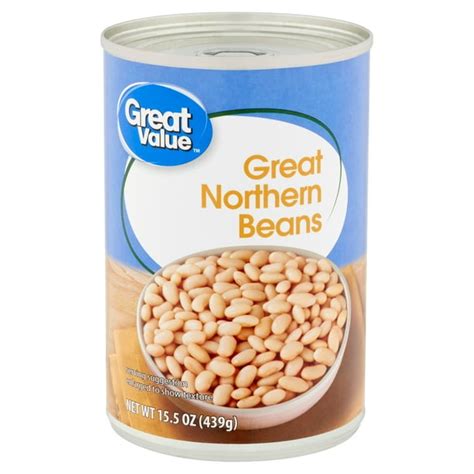 Great Value Great Northern Beans 155 Oz Can