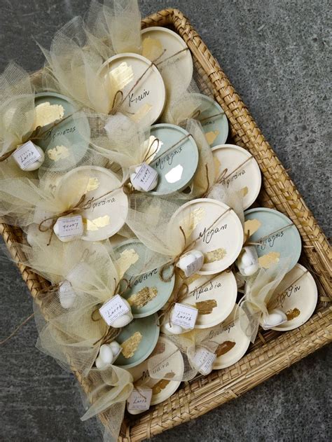Custom Made Wedding Favors En 2025 Cerámica Arcilla Fomi