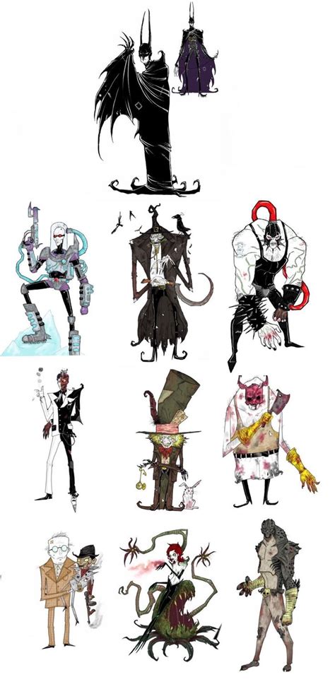Explore The Dark Side Of Batmans Rogues Gallery Villains Batman