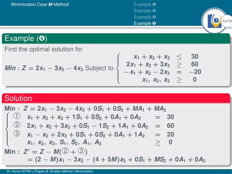Simplex Method Minimization Pdf