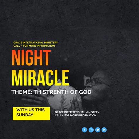 Churh 11 Template Postermywall