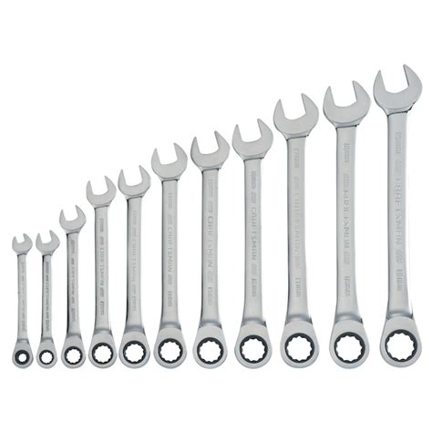 Craftsman 11 Piece Set Metric Ratchet Wrench Cmmt87021 At