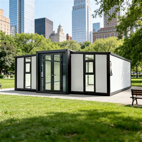 Prefab Modular Tiny Foldable Home Two Bedrooms One Living Room