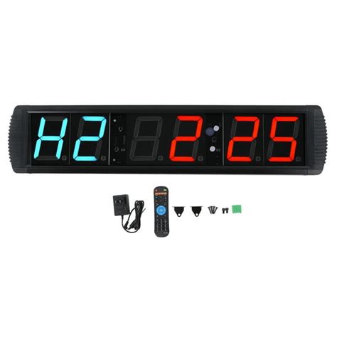 Led Gym Clock 4in Led Gym Timer Workout Timer Gym Timer Clock True To Its Promise Walmart Ca