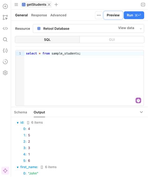 Sql Application Retool Docs