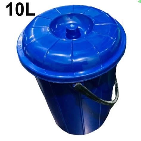 Round 10l Plastic Dustbin Container For Outdoor At Best Price In Gaya